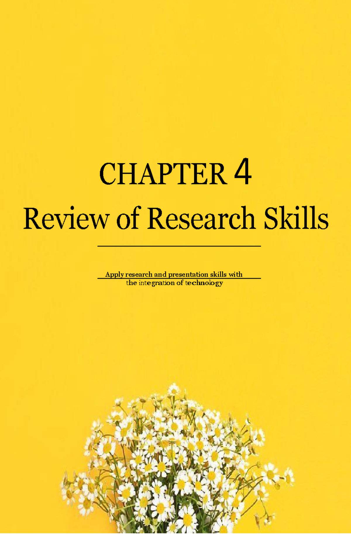 Chapter 4 Review OF Research Skills CHAPTER 3 Review Of Research chapter-4-review-of-research-skills-chapter-3-review-of-research