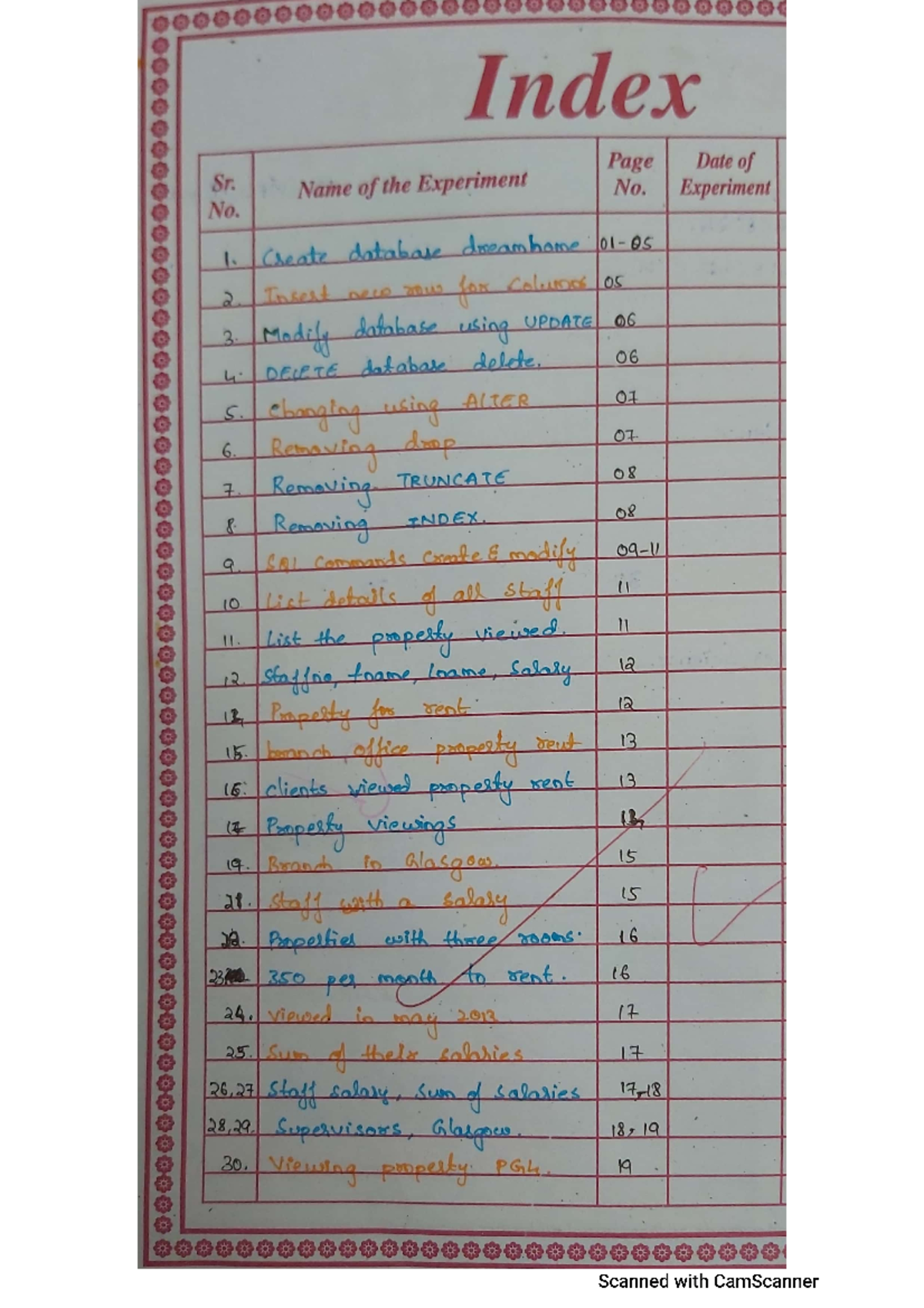 Dbms lab manual - DBMS Old QPs - Studocu