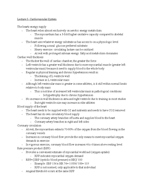 Lecture Notes - Lecture 1: Basics of Exercise Physical activity ...