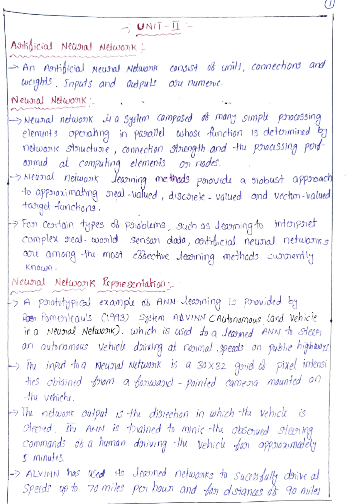ML UNIT - II - machine learning unit 2 - Machine Learning - Studocu