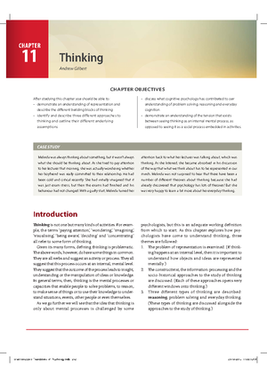 Lecture 1 PSY112 Nervous System 2023 print version - PART 4: Chapter 7 2019 Central and ...