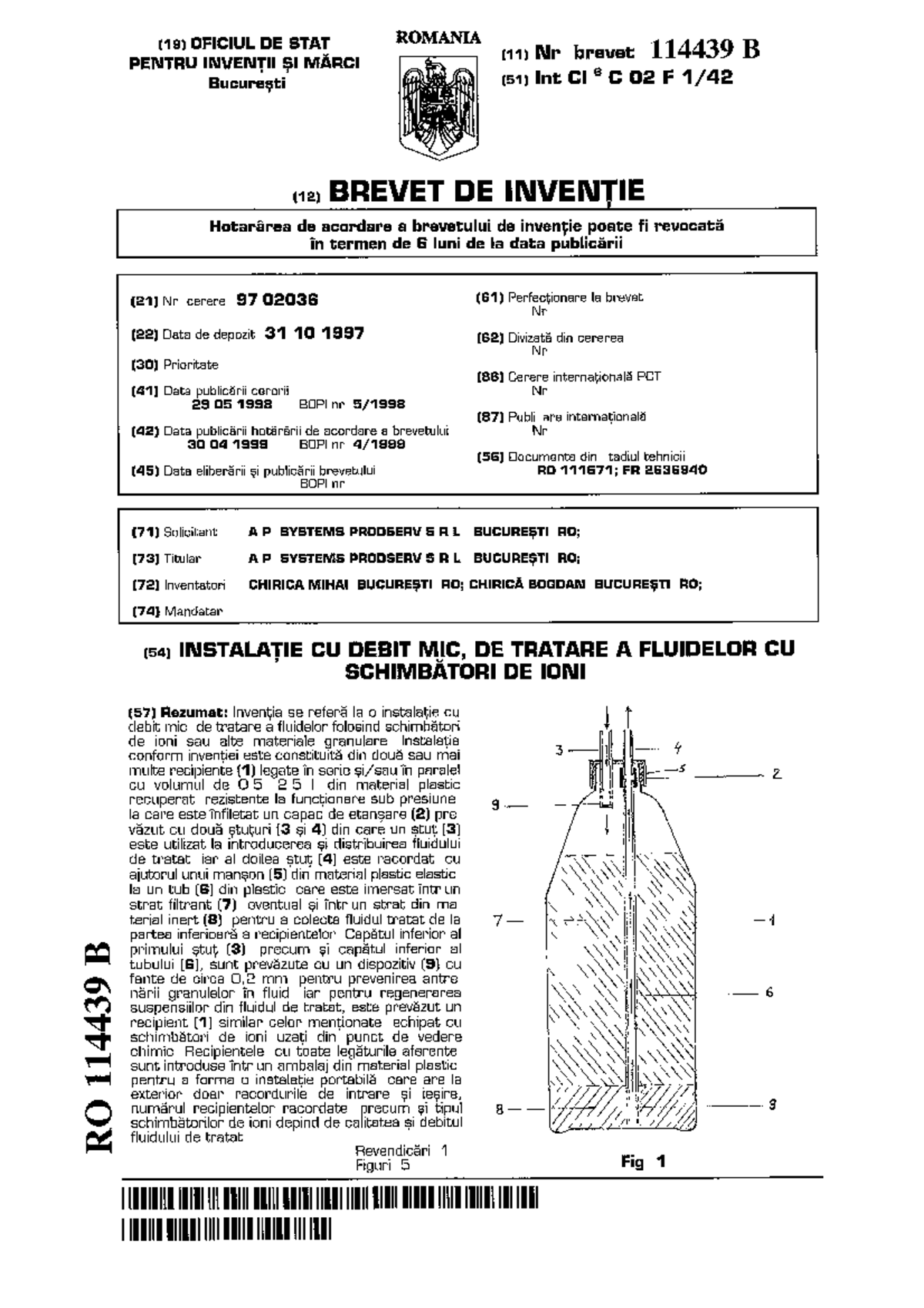 Brevet-de-invenţie - INOVARE SI COMUNICARE PROFESIONALA - Comunicare ...