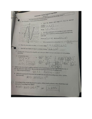 Graphing and Solving Logarithms - MATH 139 - Studocu