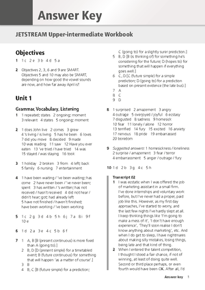 English File 4th Edition Pre-Intermediate. Workbook Answer key-Solucionarios - Ingles - Studocu