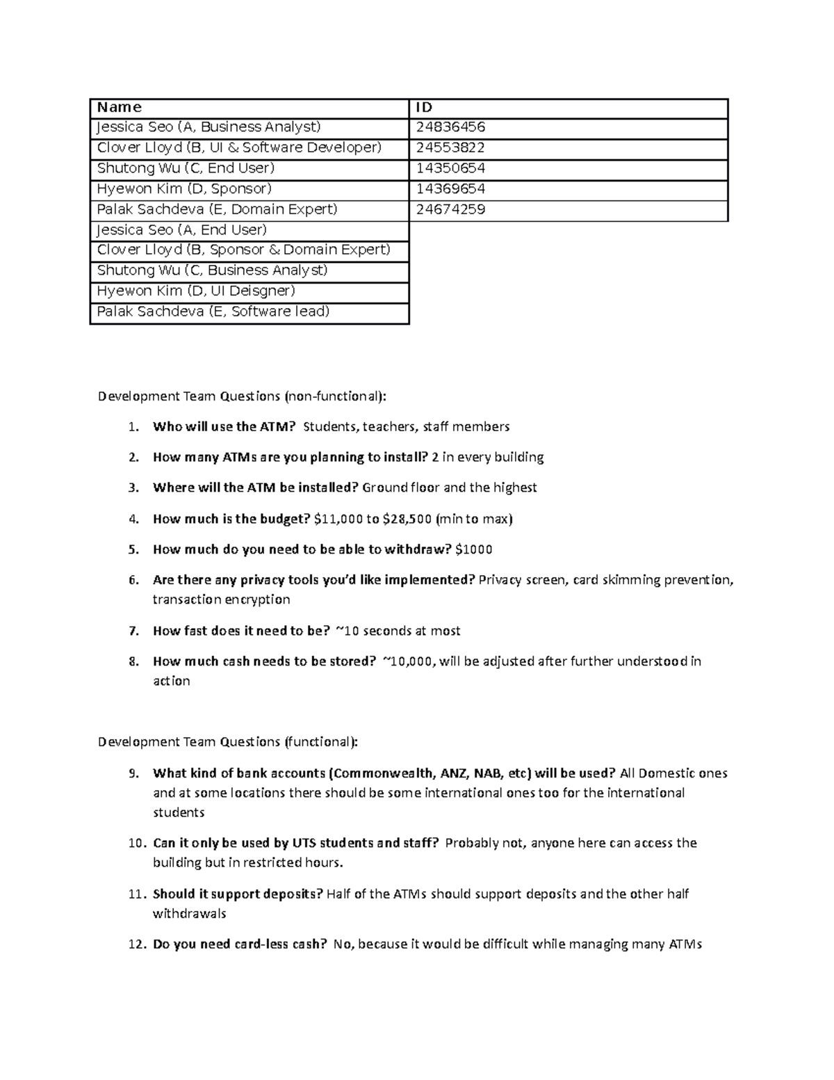 Week3 Tut3 Grp7 - Copy - Copy - Name ID Jessica Seo (A, Business ...