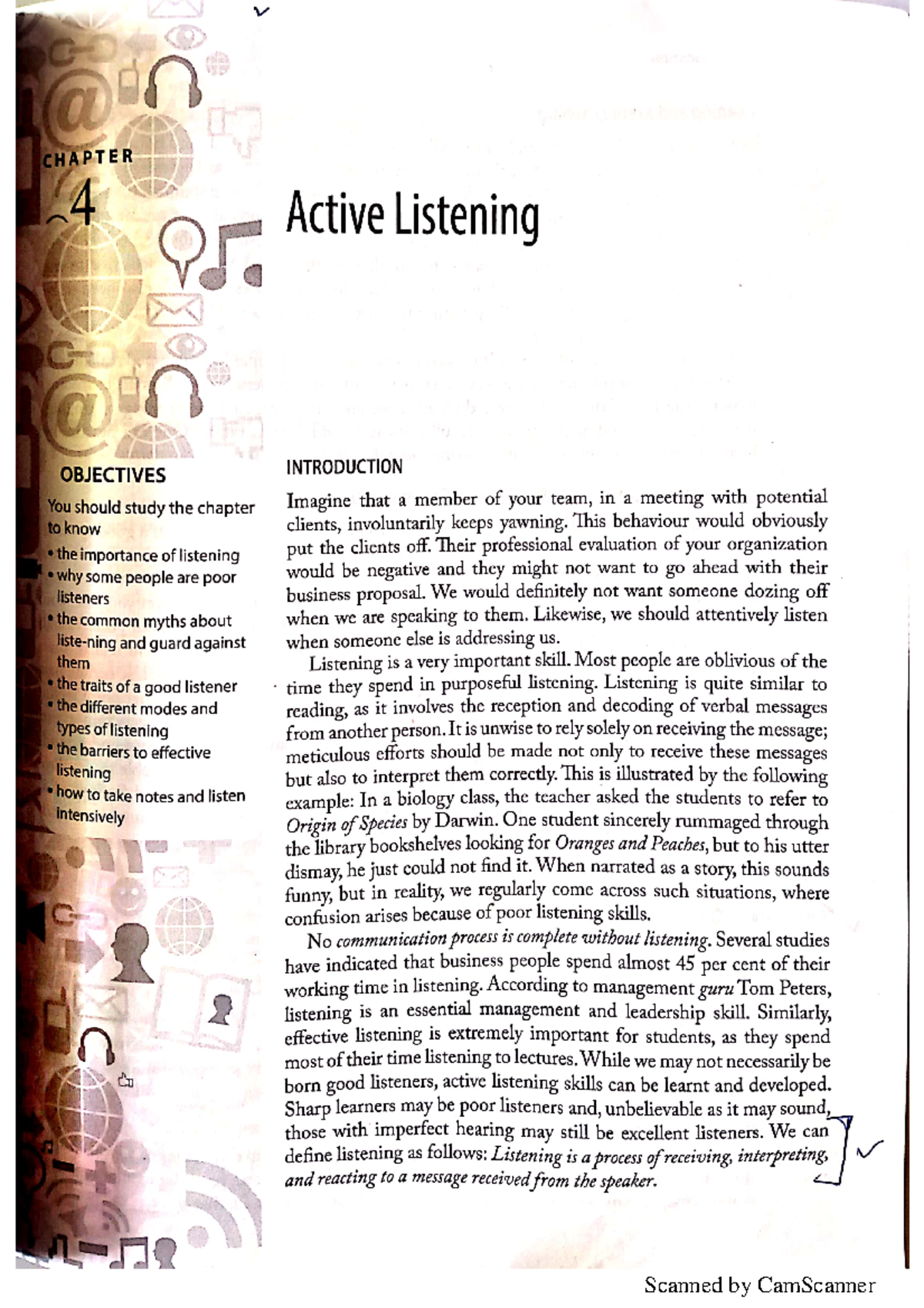 Listening Skills - Communication Skills - Studocu