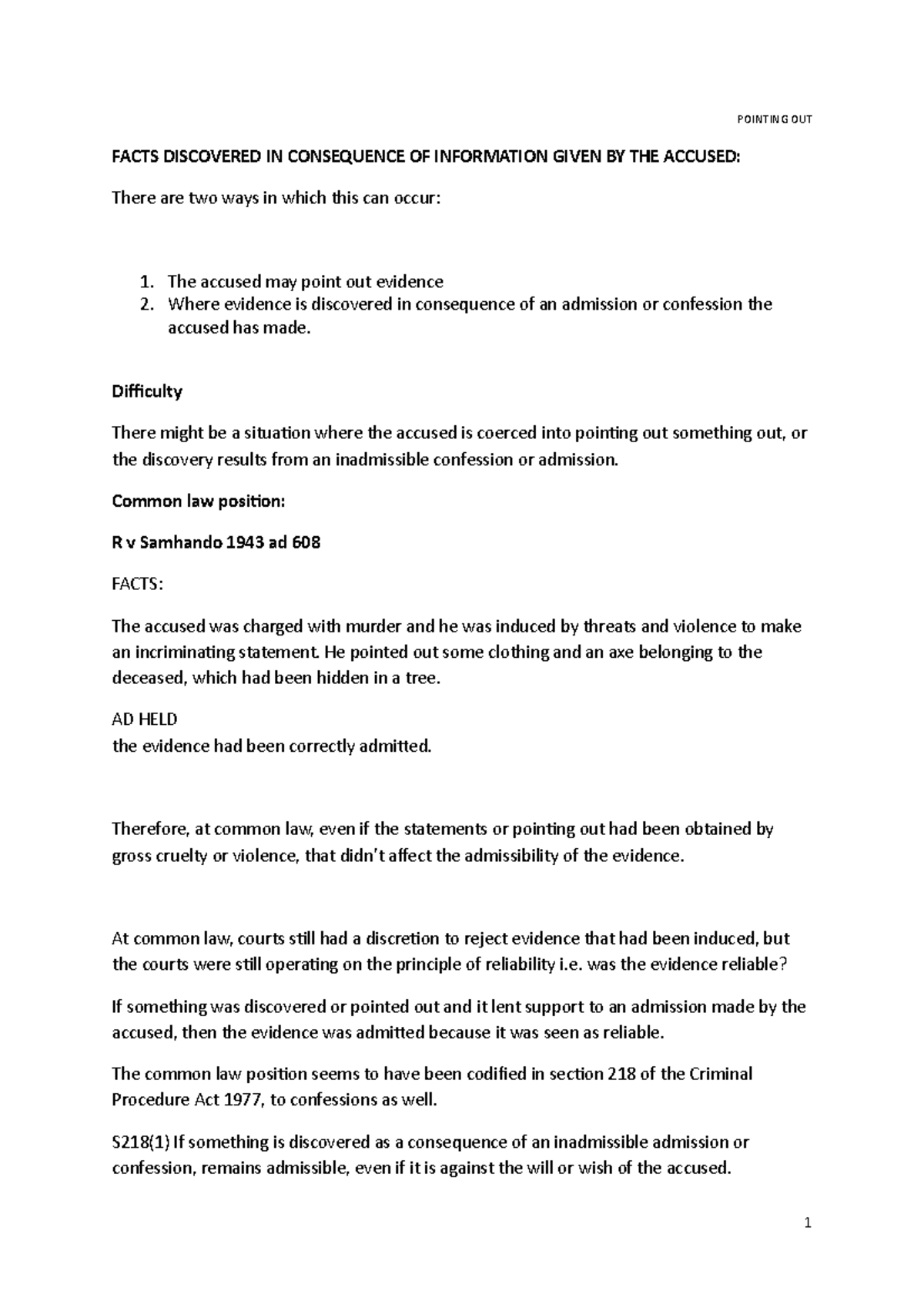 Evidence 2012 Pointing Out Moodle - POINTING OUT FACTS DISCOVERED IN ...