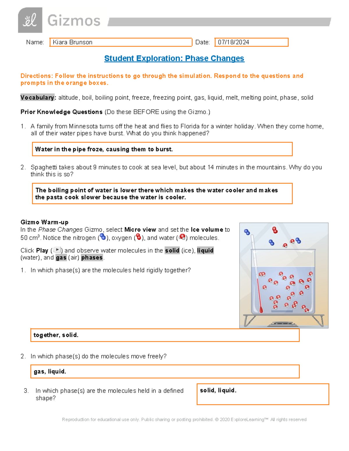 Copy of Module Ten Lesson Two Assignment - Name: Kiara Brunson Date: 07 ...
