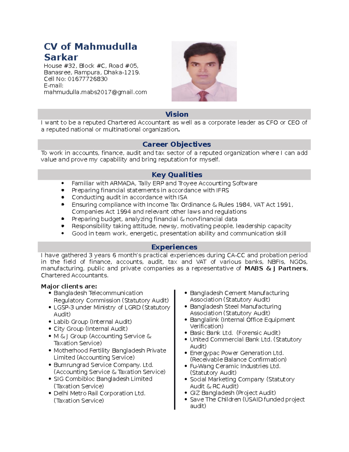 notes finance related - Vision I want to be a reputed Chartered ...