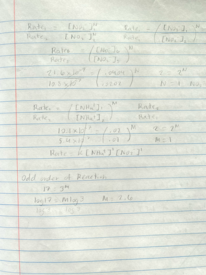 [Solved] This question refers to a solution labeled 0050M HNO3 Write ...