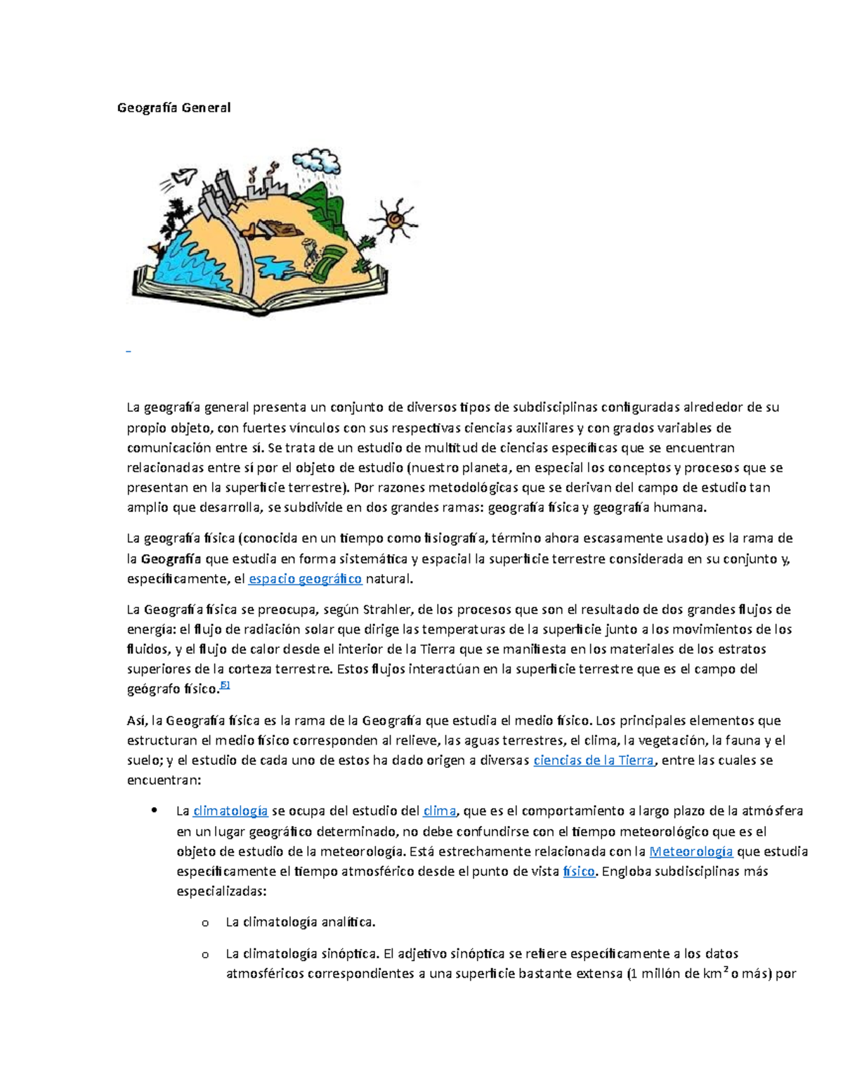 Geografía General - todo de la geografia - Geografía General La ...