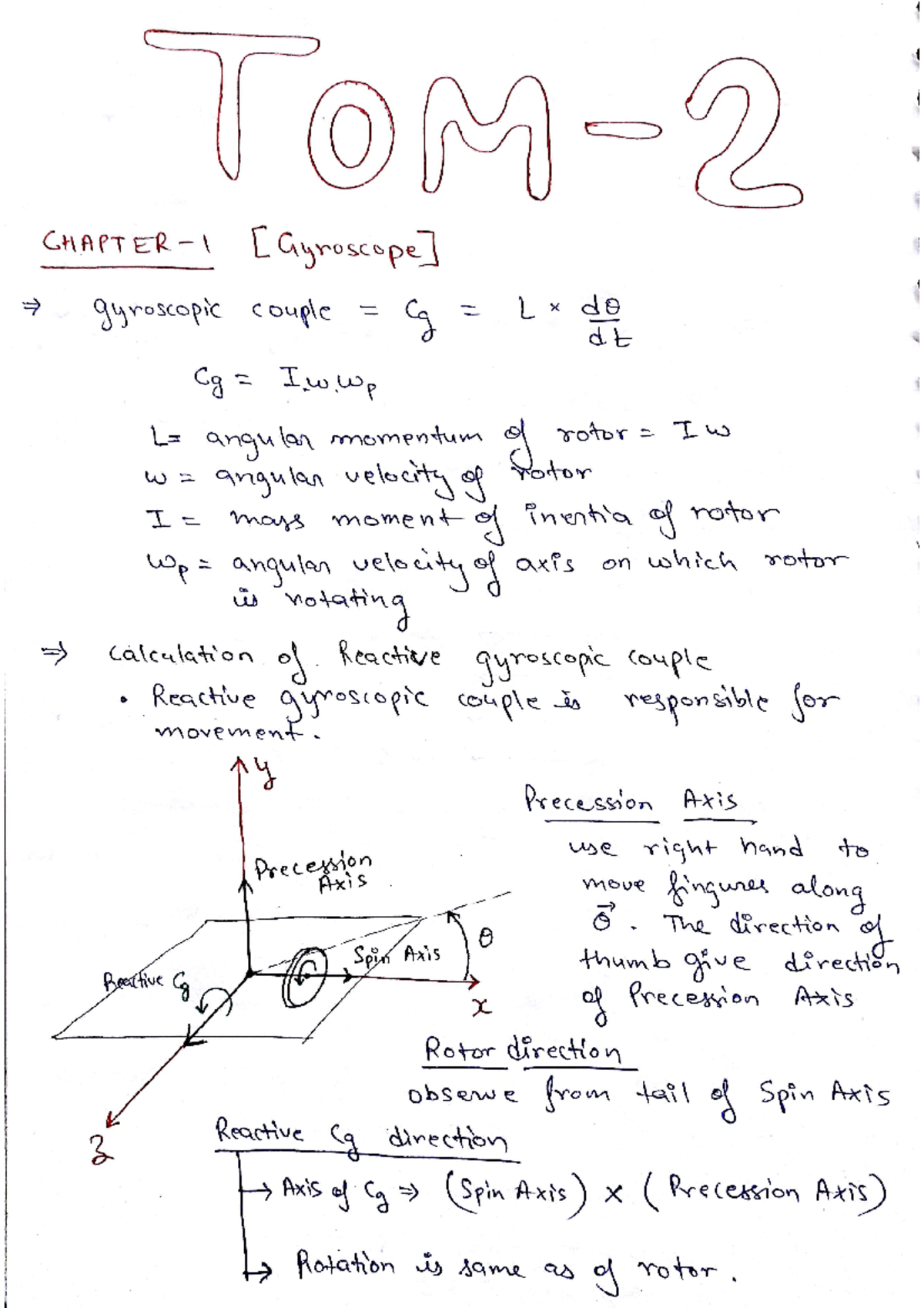 TOM 2 - Gate mechanical engineering -Micro Notes - Studocu