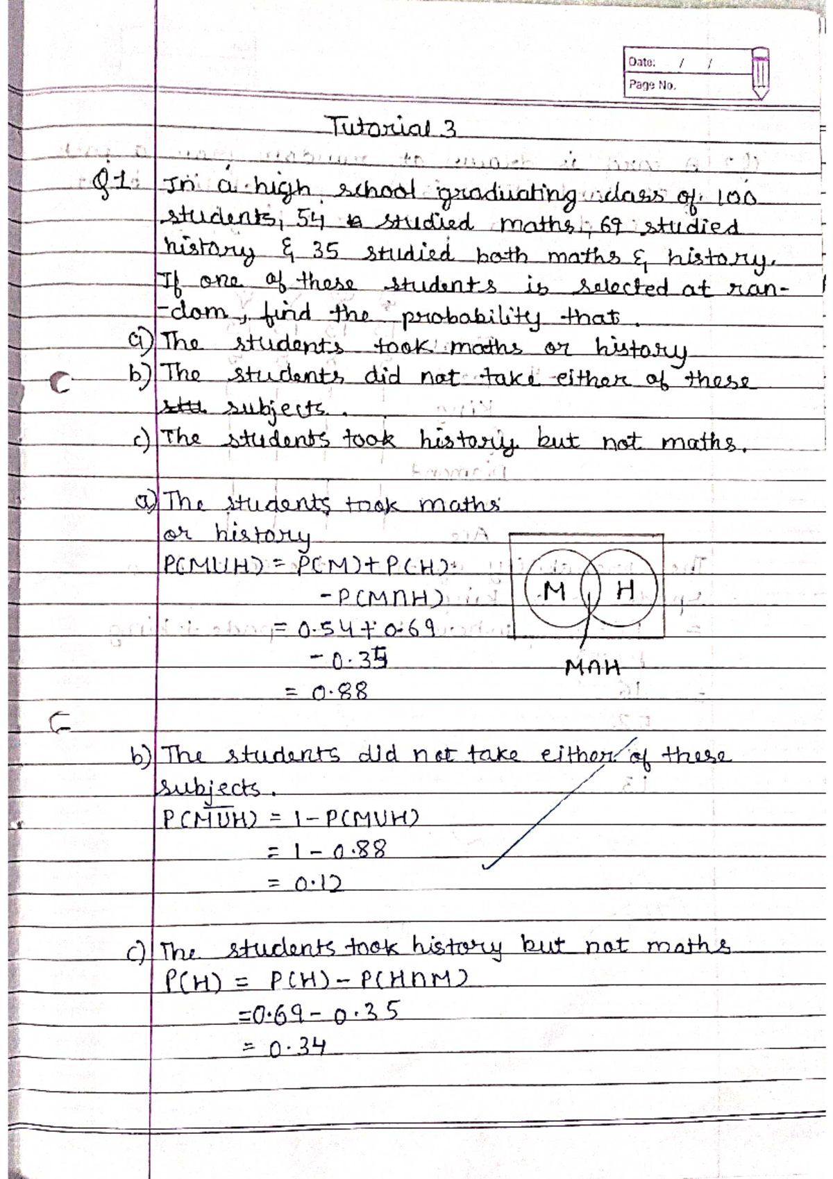 T 3 - TUTORIAL GTU - Information Technology - Studocu