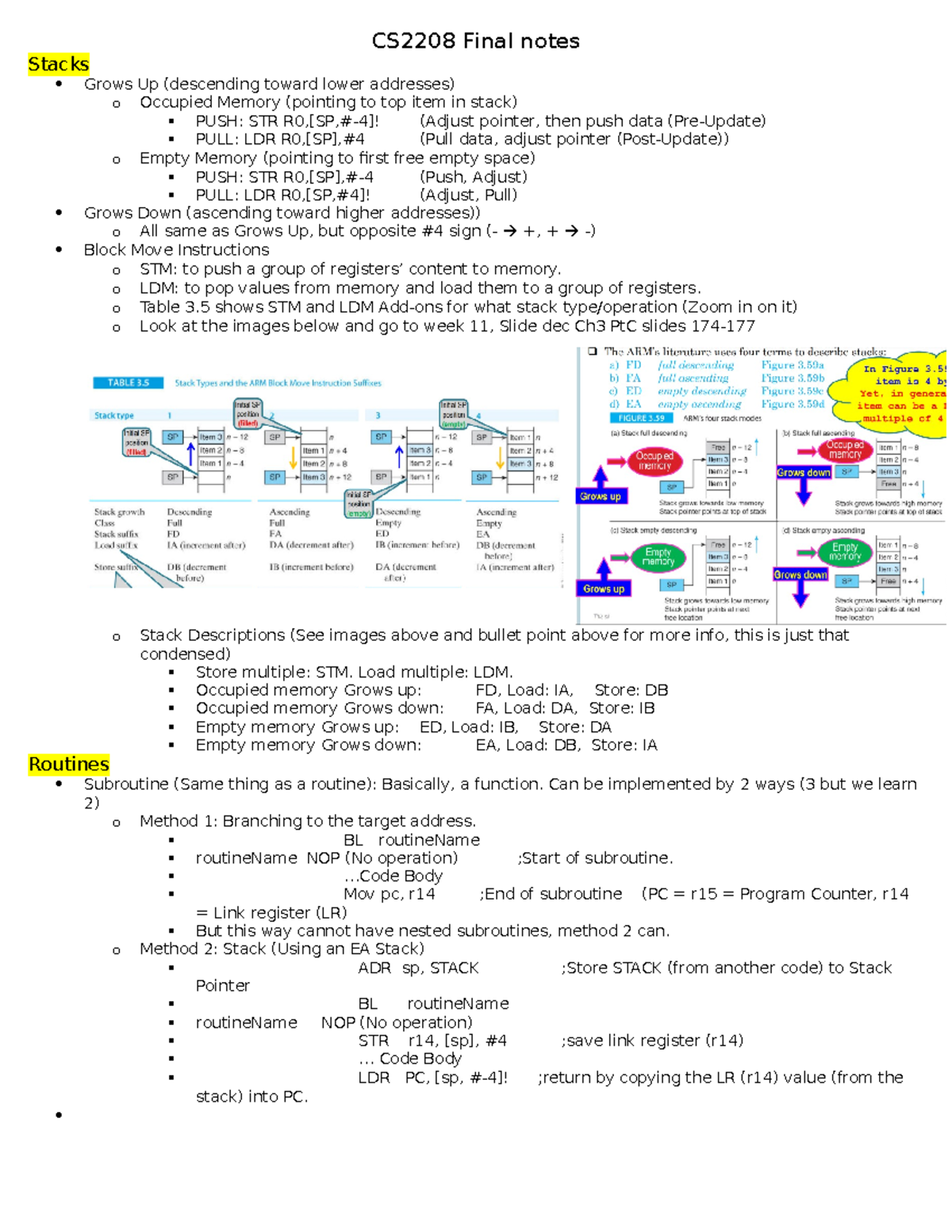 CS2208 Final notes - Summary Computer science - CS2208 Final notes ...