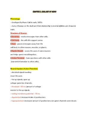 Chapter 1-ITP Midterm Notes - CHAPTER 1: THE STORY OF PSYCHOLOGY Lesson ...