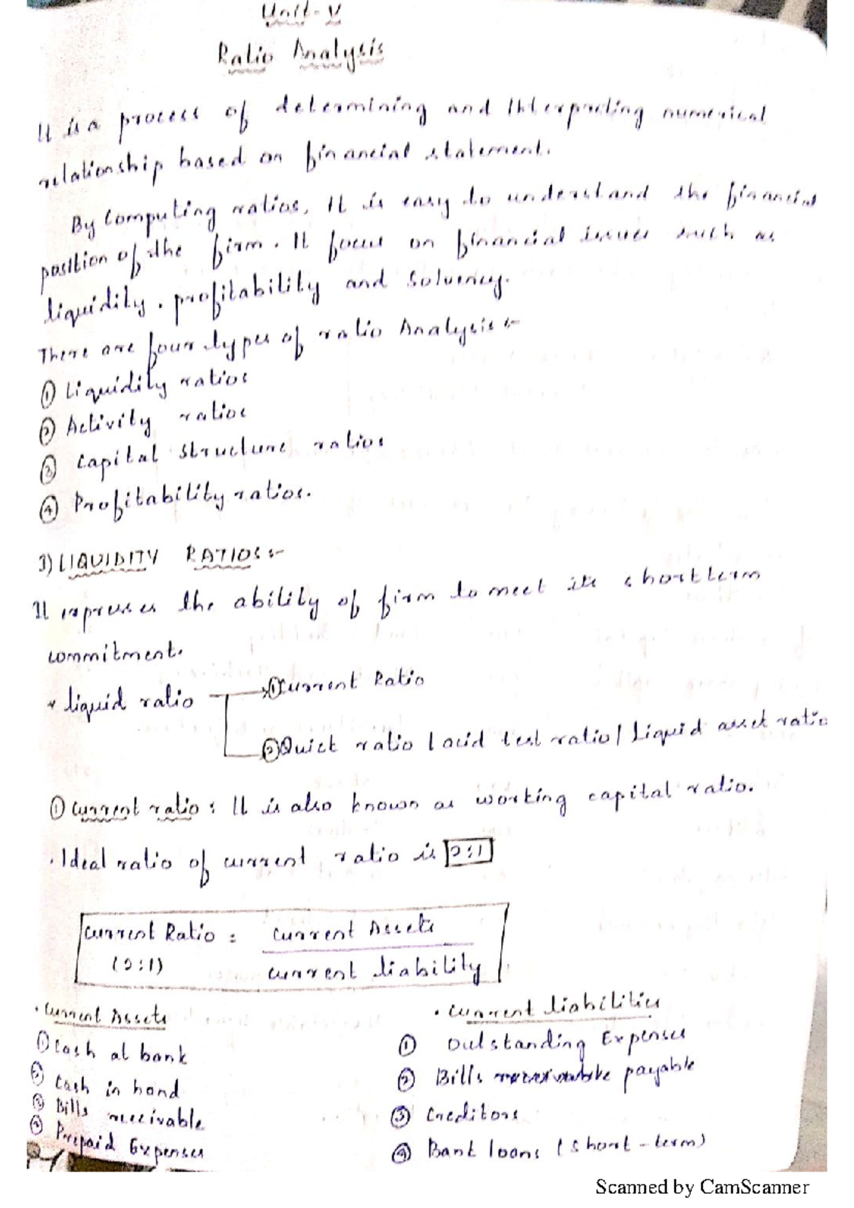 BEFA UNIT-V Notes - ntg - btech in information technology - Studocu