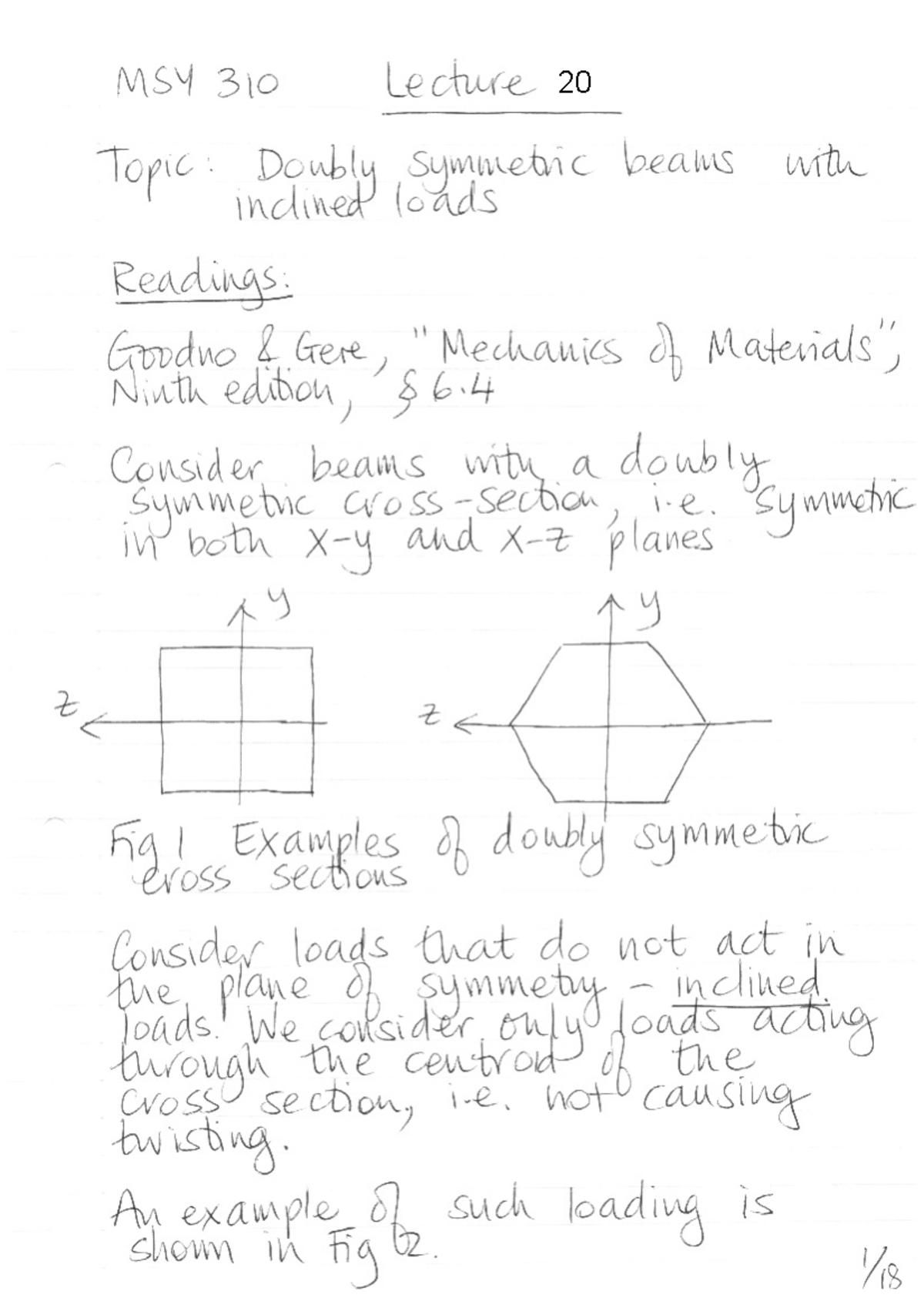 L20 Inclined loads rev -annotated - SWK122 - Studocu