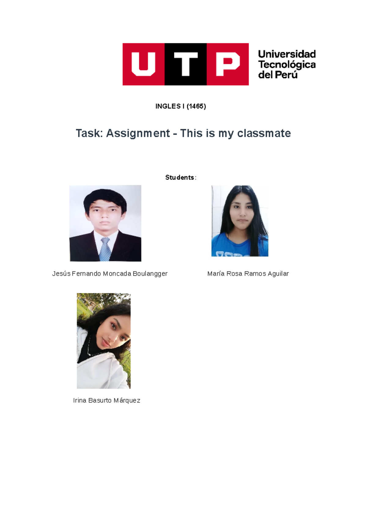 Week 4 Task Assignment – This is my classmate - Good evening, teacher. We will present ...