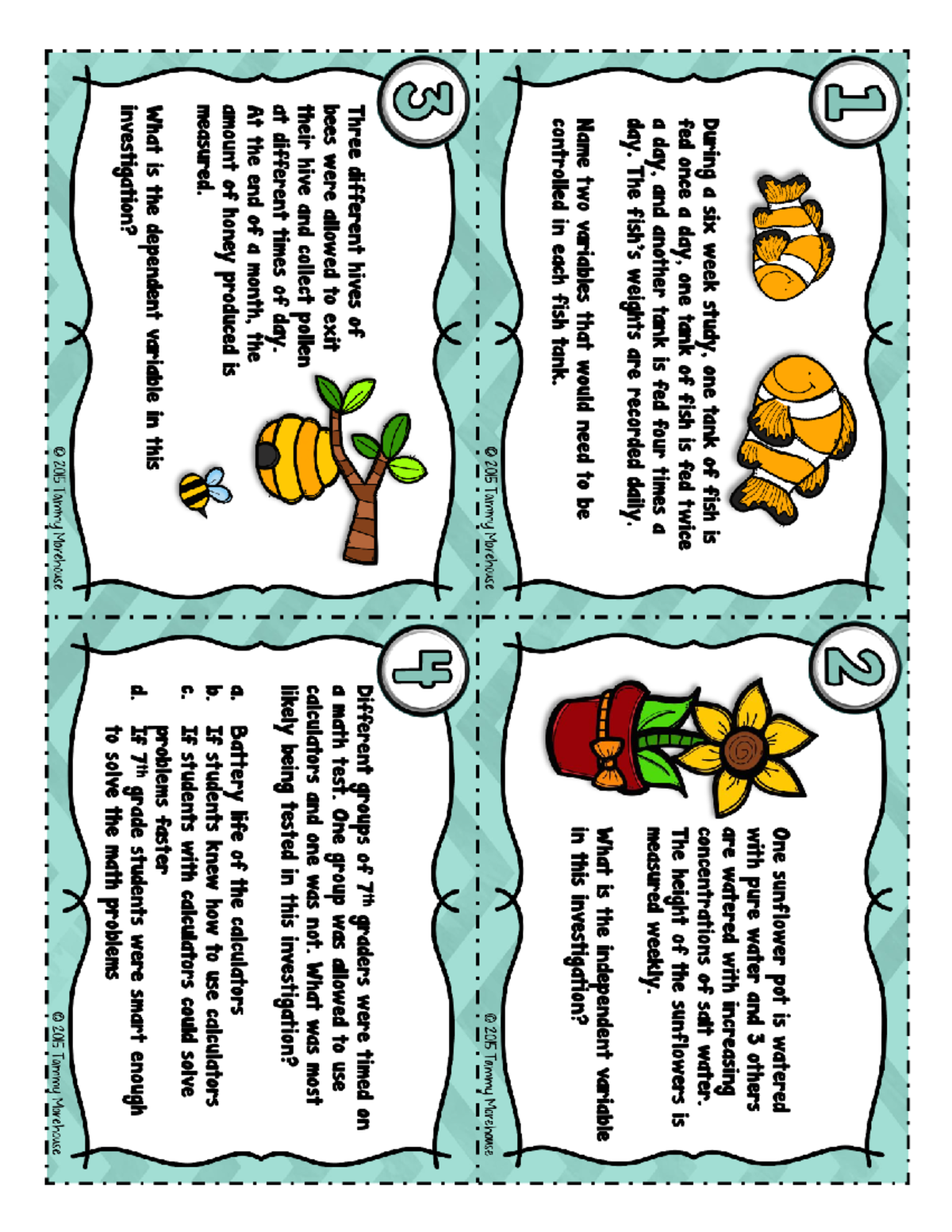 Variables Task Cards Google Classroom - Studocu