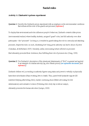 Tutorial task 5 - week 5 assignment - Tutorial task 5 1 Tutorial task 5 Q1. Impression ...