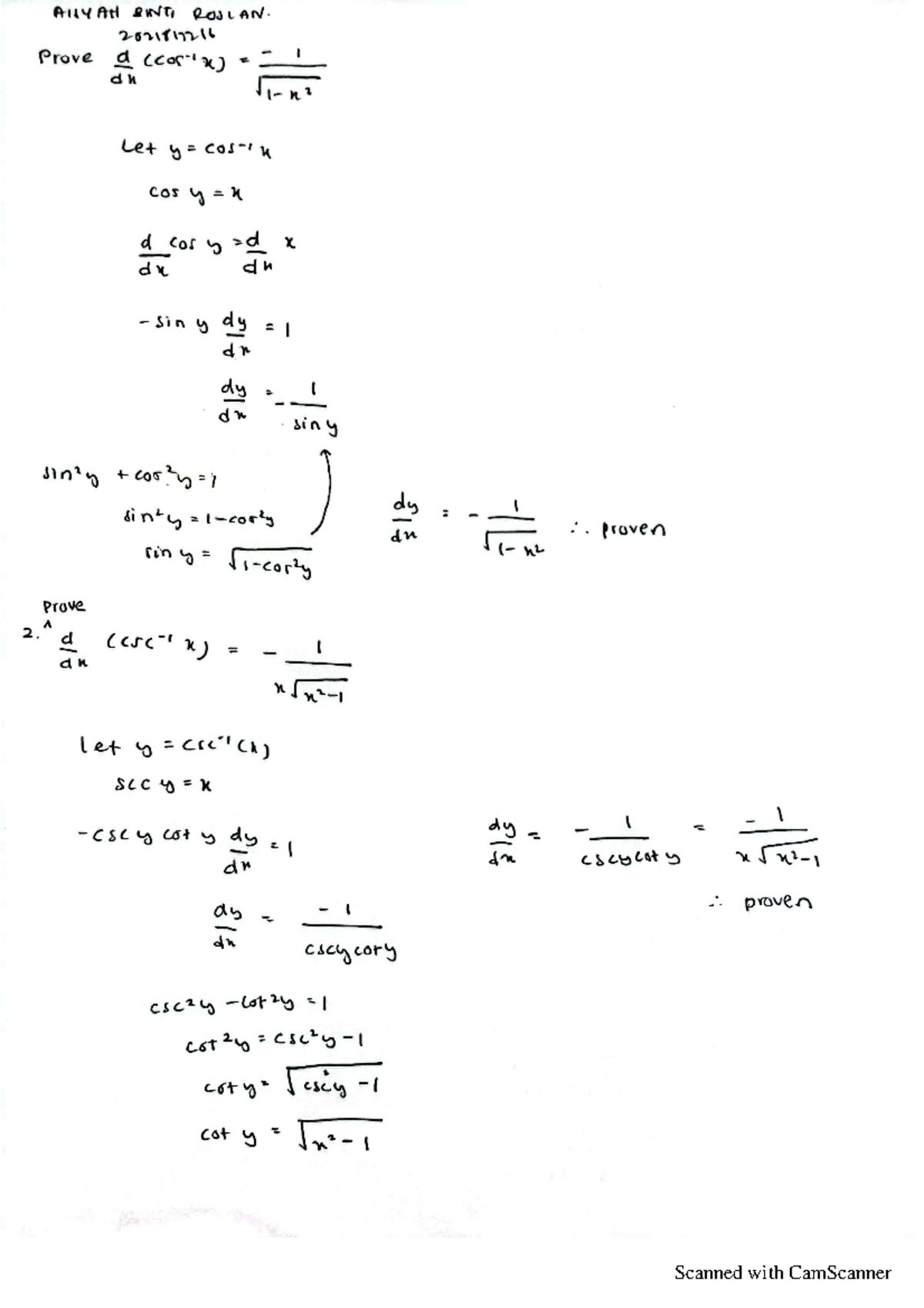 MAT421 working paper - Mathematic - Scanned with CamScanner Scanned with CamScanner - Studocu