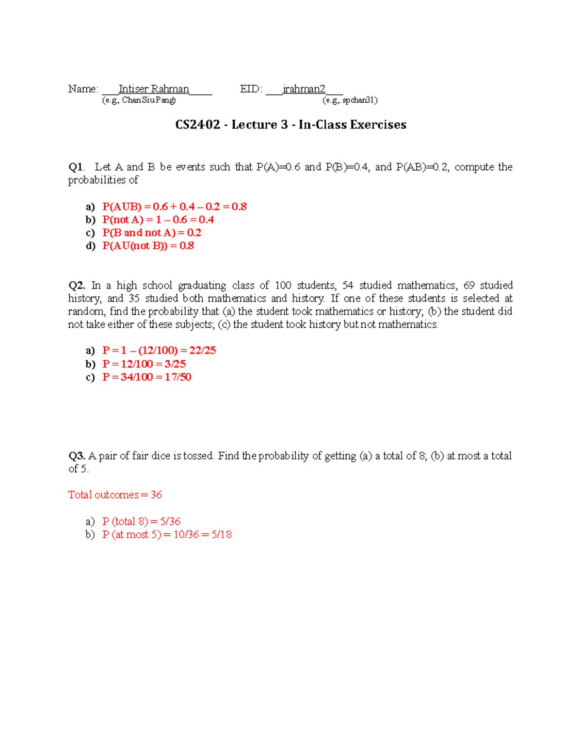 Ex-L3 - Tutorials - Name: Intiser Rahman_ EID: irahman2 (e., Chan Siu Pang) (e., spchan31 ...