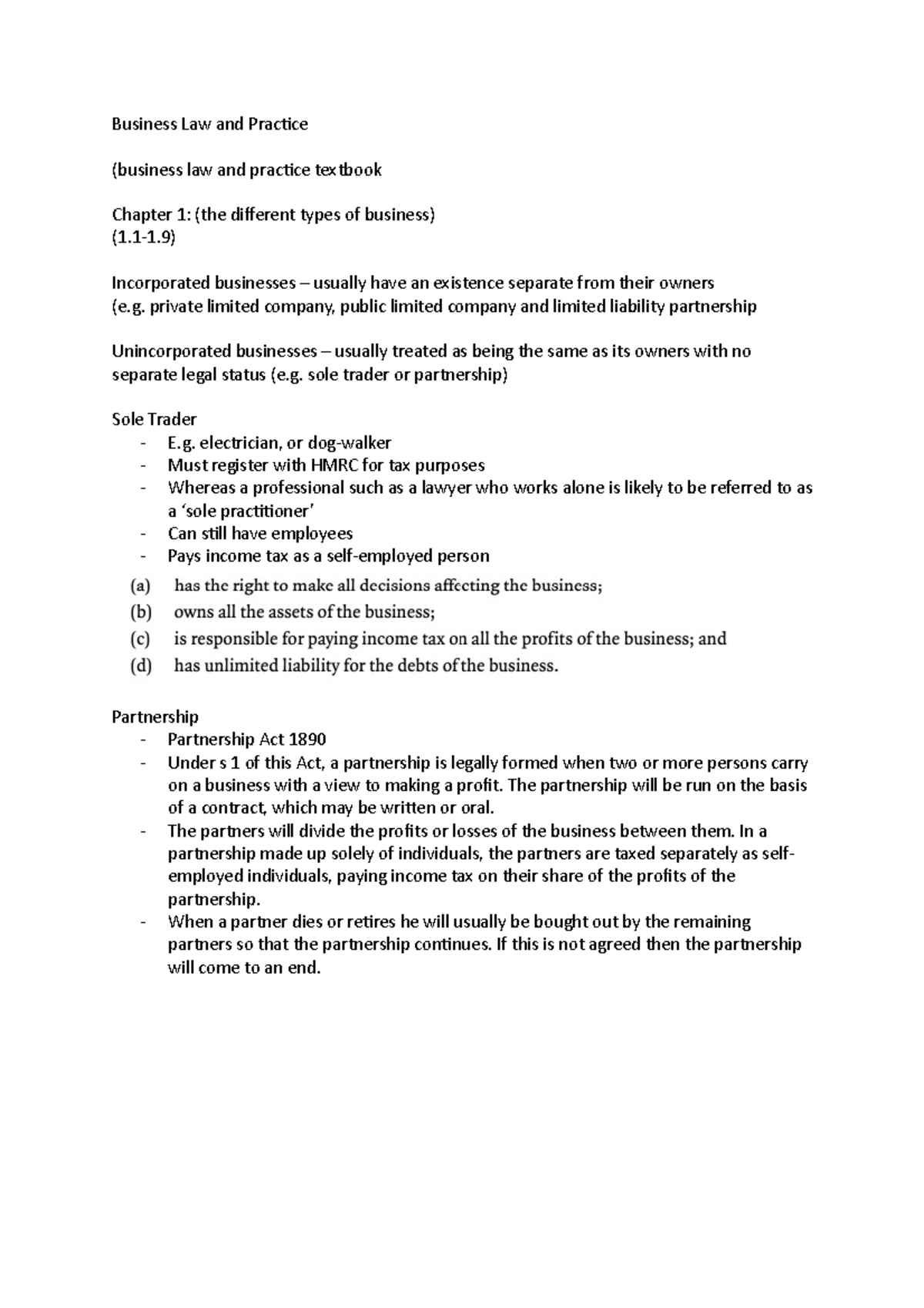 Business Law and Practice - Business Law and Practice (business law and ...