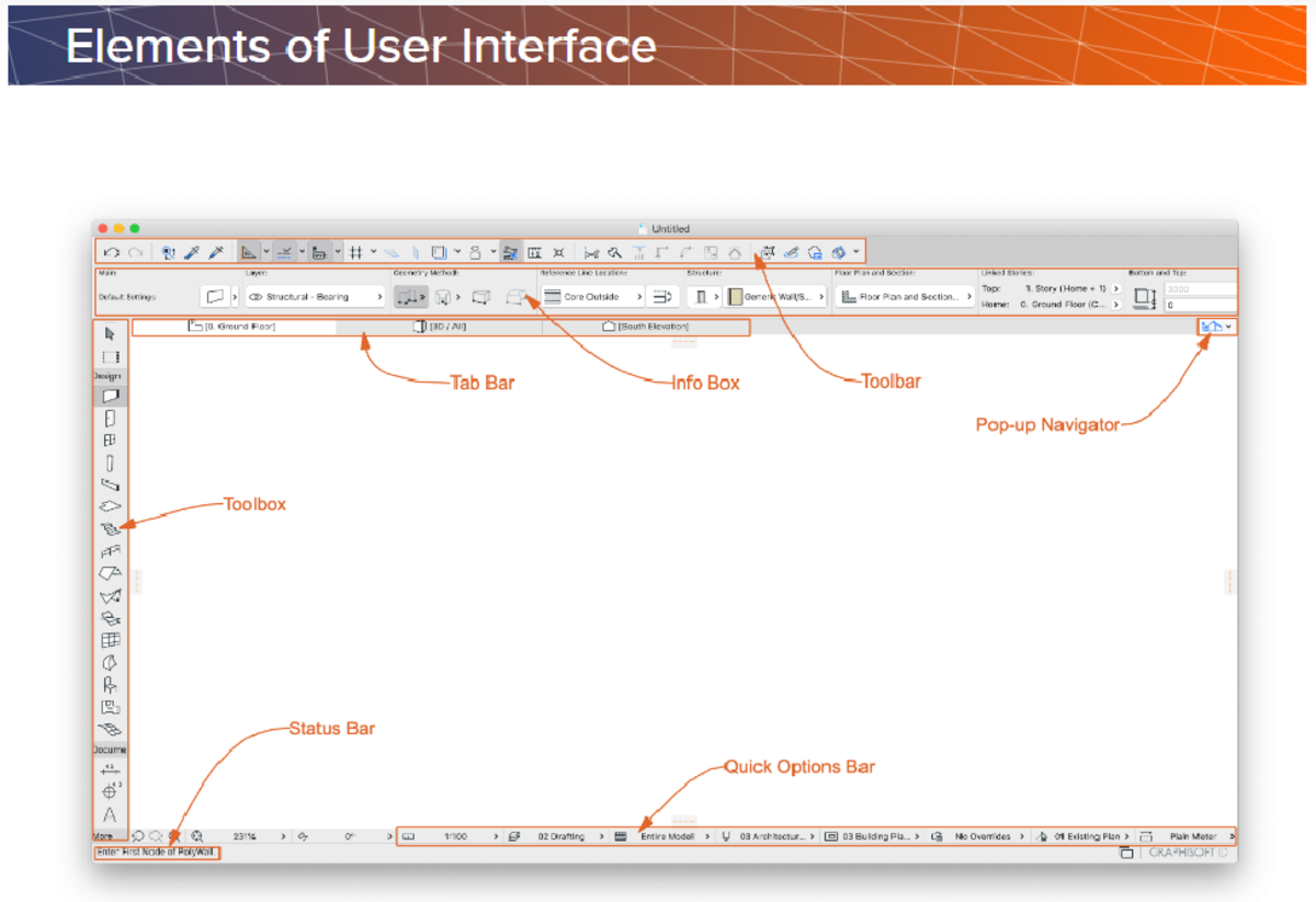 Archi CAD UI - Architecture - Studocu