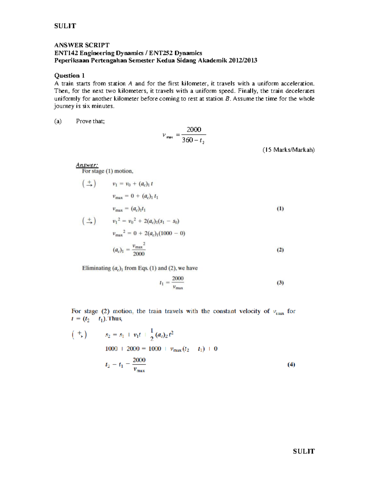 Midterm exam 2018, questions and answers - ANSWER SCRIPT ENT142 ...