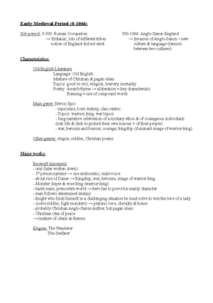 Restoration and the 18th Century - LIT 201 - Restoration and the 18th ...