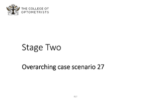 The Optom Bible - Communication Skills General Routine Eye Test (No ...