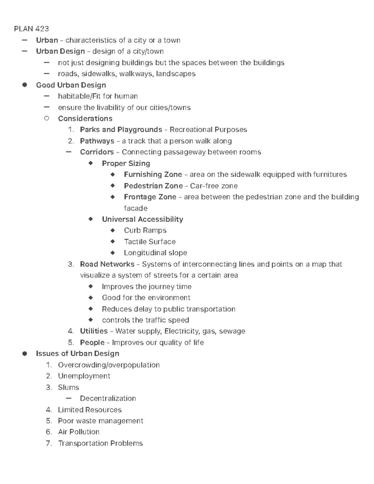 PLAN-423 - Module 01- Planning 02 - – – – – – – 1. 2. – 3. 4. 5. 1. 2 ...