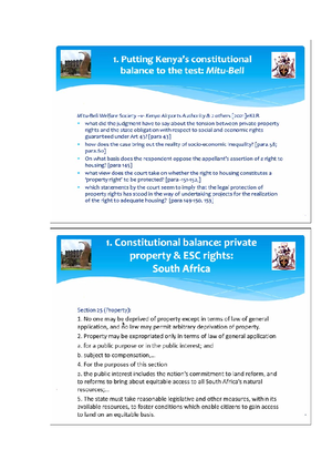 Property Theory Notes - Everything to do with propety law the entire ...