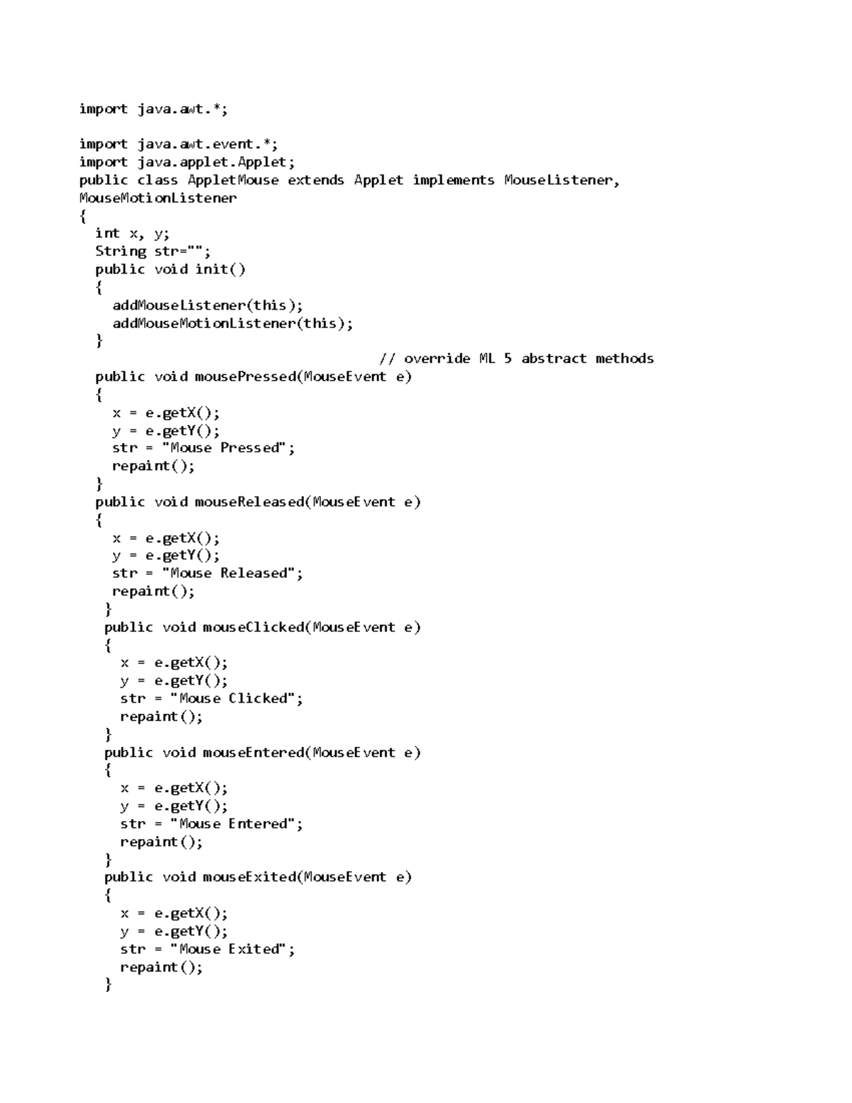 Micros 2 - Hiiiiiiiiiiiiiiiiiiiiiiiii - import java.; import java.awt ...