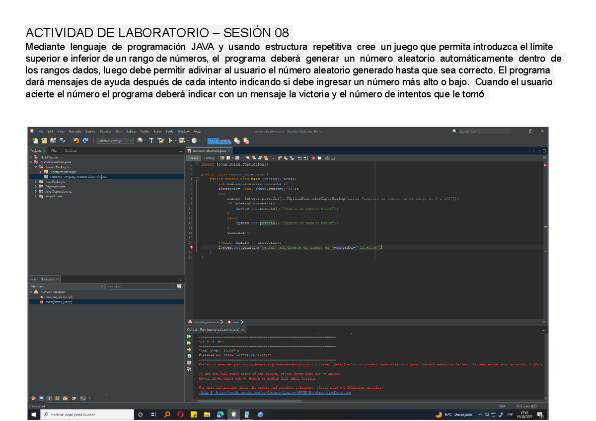 Intro a las TIC semana 08 - ACTIVIDAD DE LABORATORIO – SESIÓN 08 ...