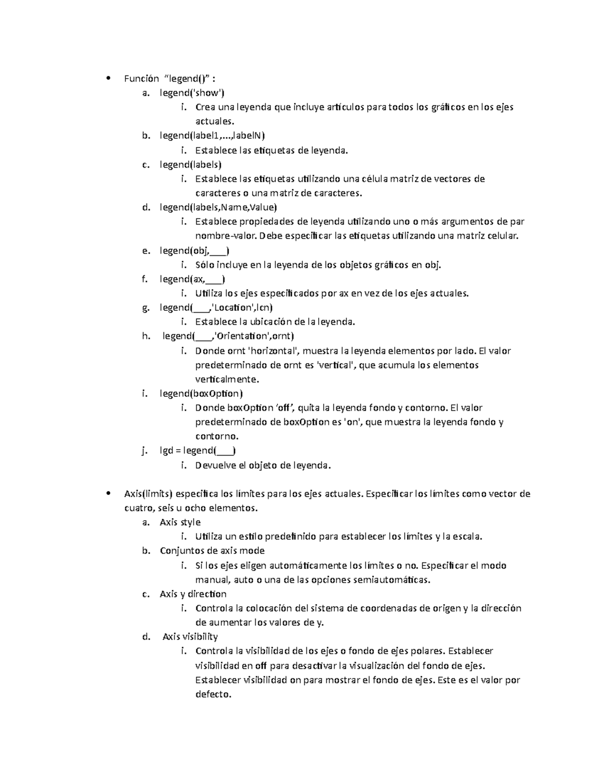 Practica 3 - Prácica para la función legend de matlab - : a. i. Crea ...