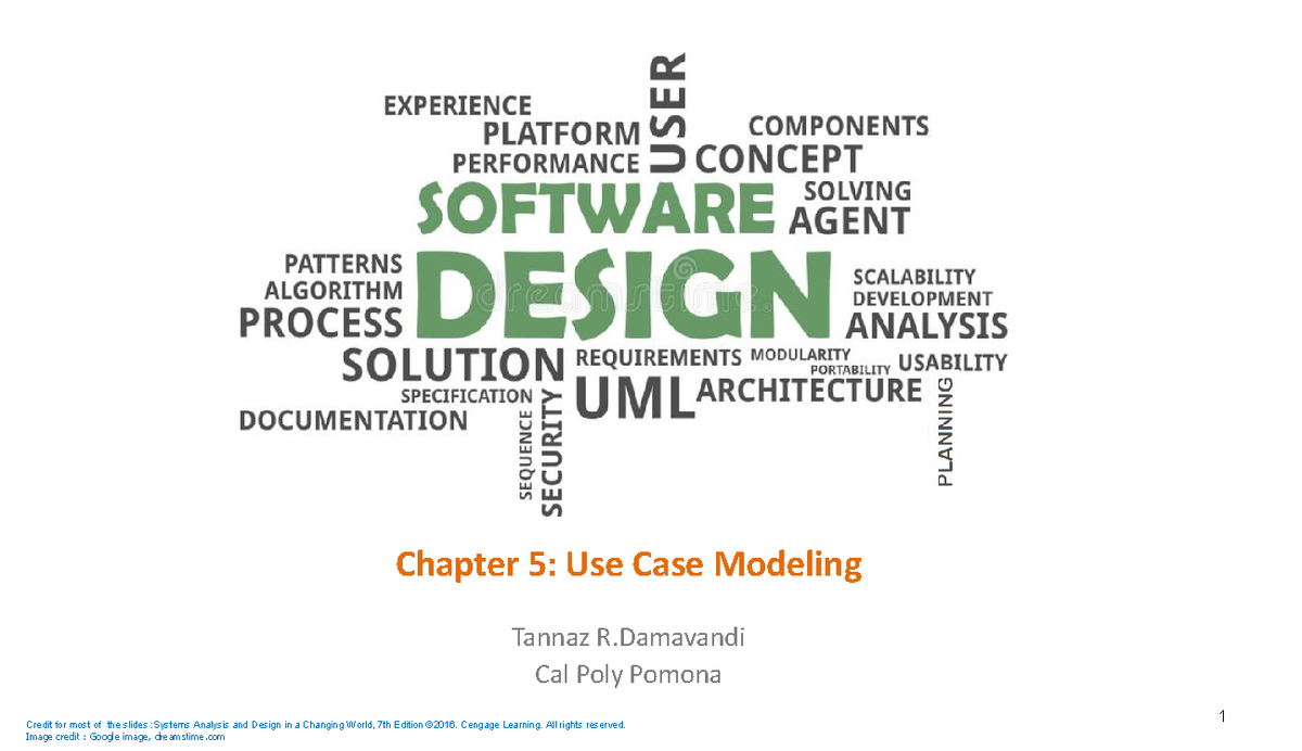 Use Case Modeling For Designing - Chapter 5: Use Case Modeling Credit ...