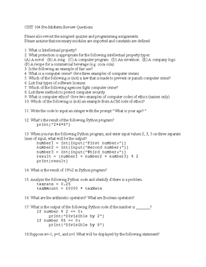[Solved] Primary US interstate highways are numbered 199 Odd - Python Programming I (CSIT 104 ...