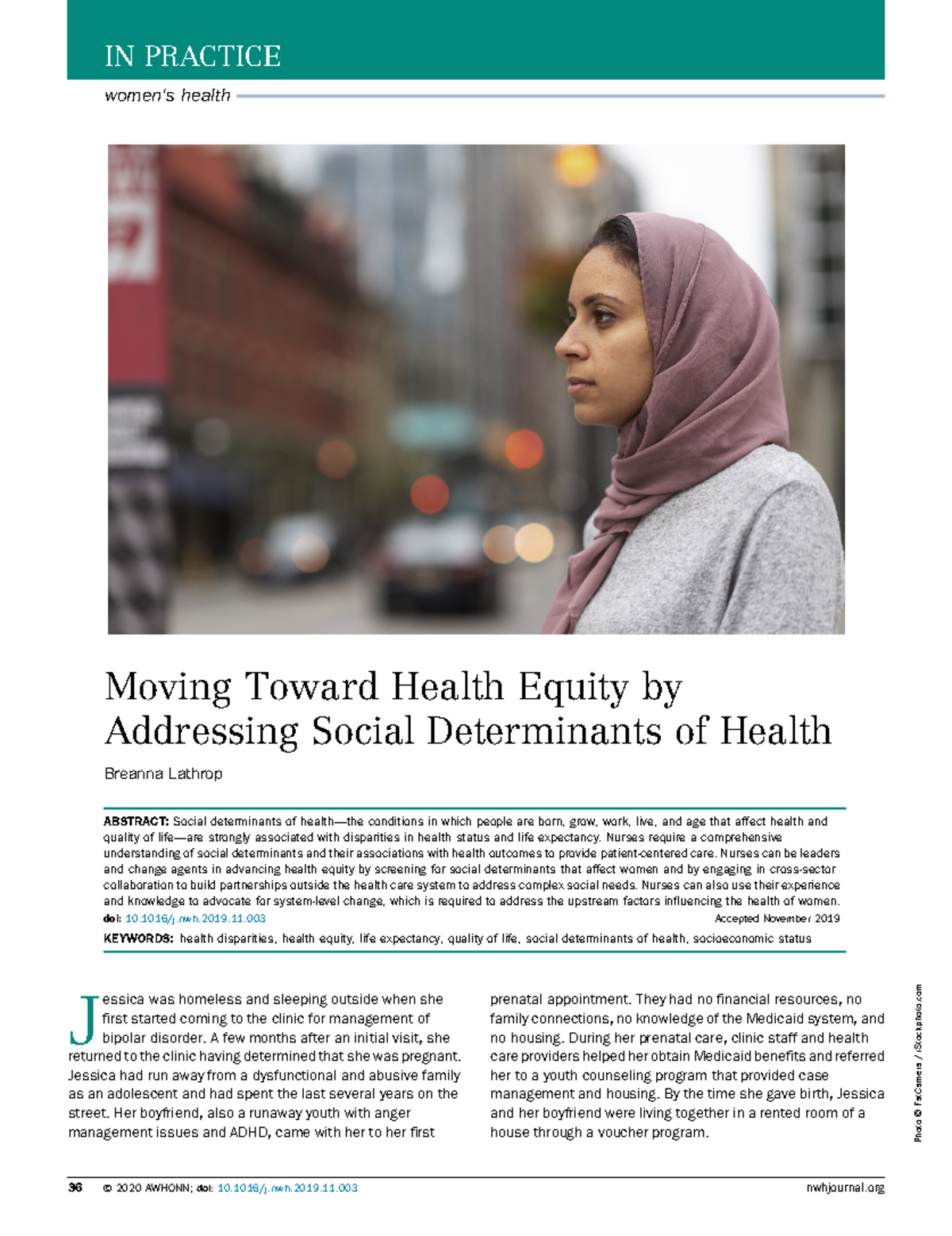 Birth Equity - Social Determinants of Health - IN PRACTICE women's ...