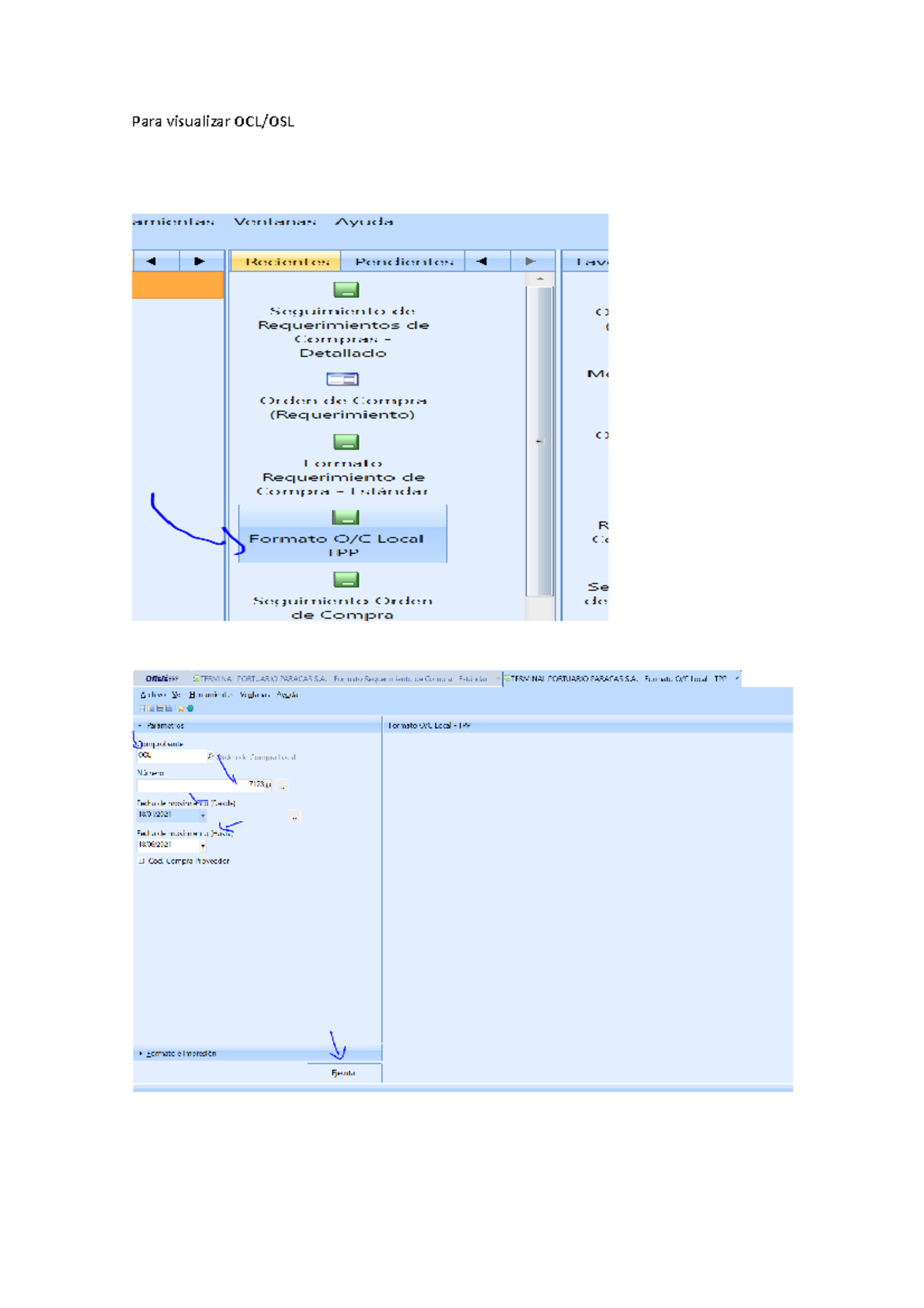 Formato oc local y de abastacimiento lay out - introduccion a iot - Para visualizar OCL/OSL ...