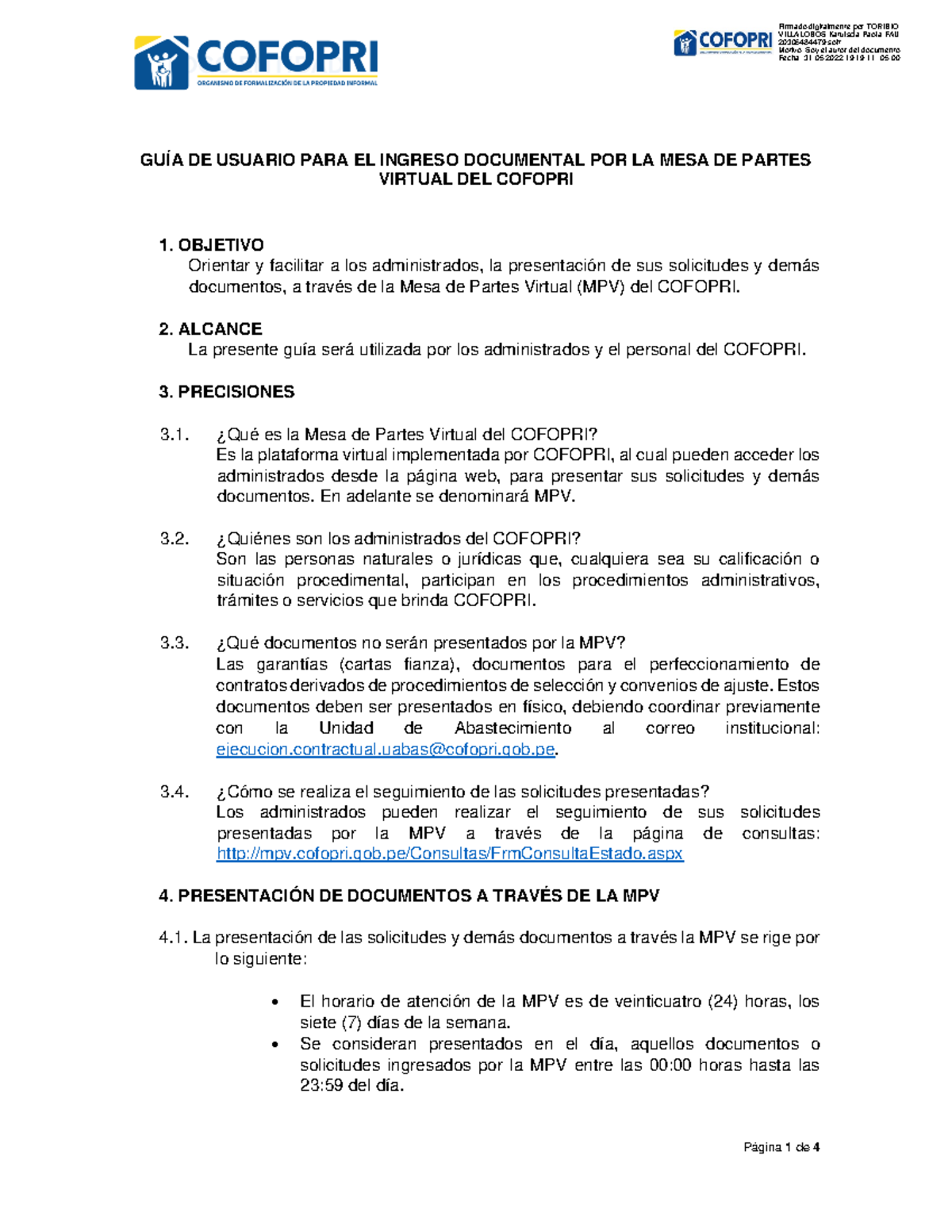 Guia MPV Jun2022 - Hsjdk - GUÍA DE USUARIO PARA EL INGRESO DOCUMENTAL ...