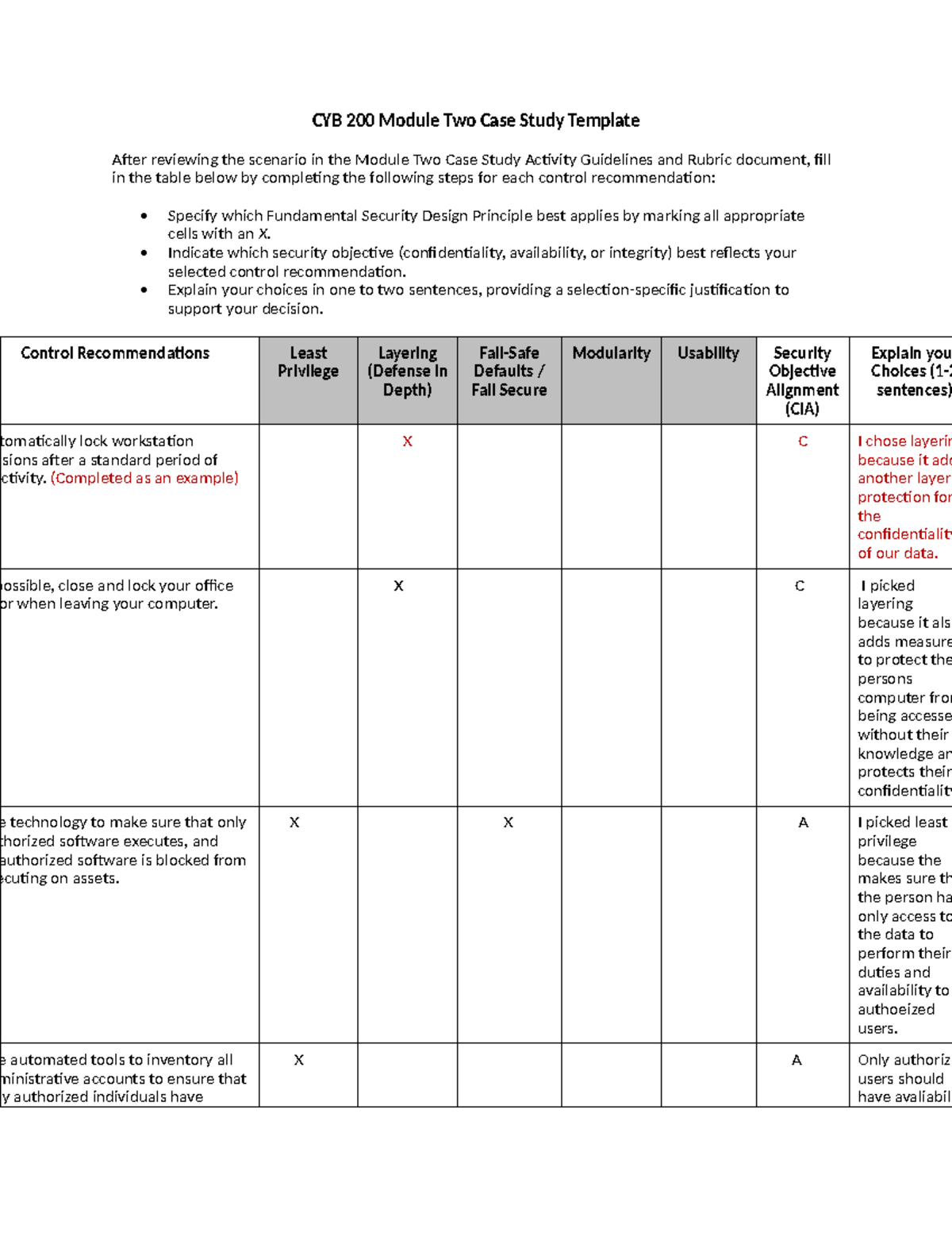 CYB 200 Module Two Erika Langley - CYB 200 Module Two Case Study ...