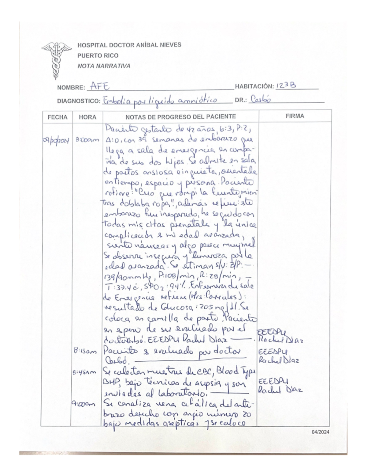 Hospital Doctor ANÍBAL Nieves - HOSPITAL DOCTOR ANÍBAL NIEVES PUERTO ...