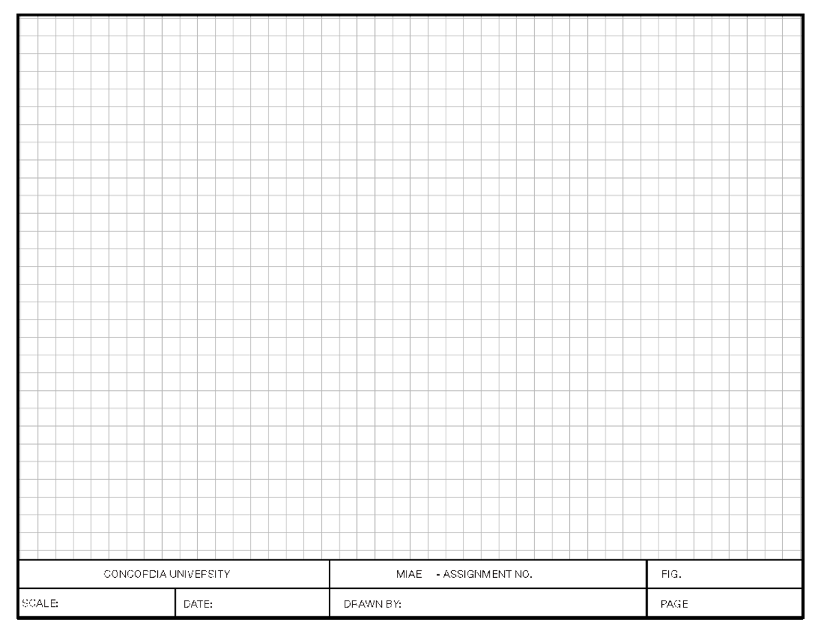 Revised Template grid - If your prof allows a grid this paper will make ...