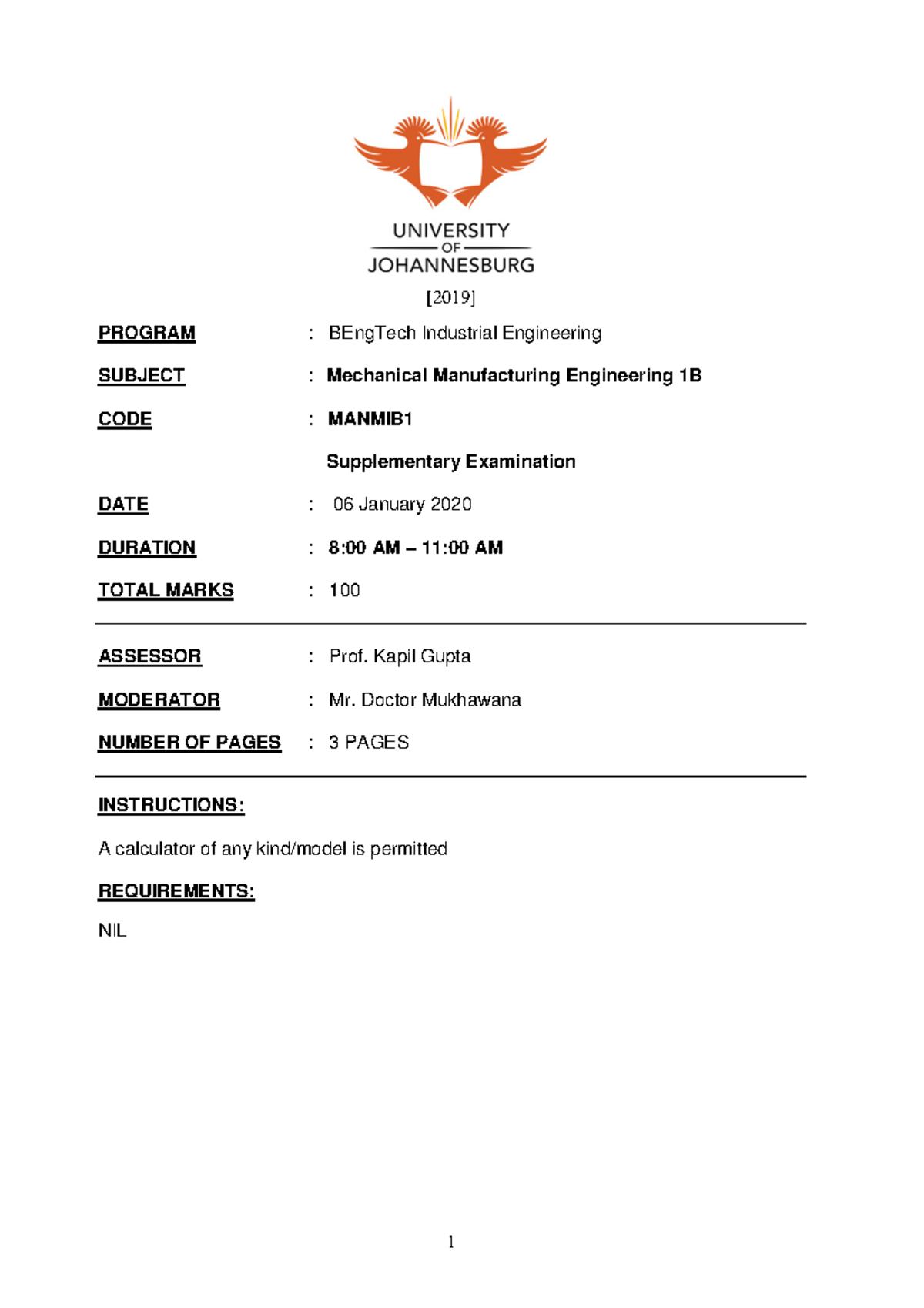 Uj 36941+ Source 1+ Source 1.1 - 1 [2019] PROGRAM : BEngTech Industrial ...