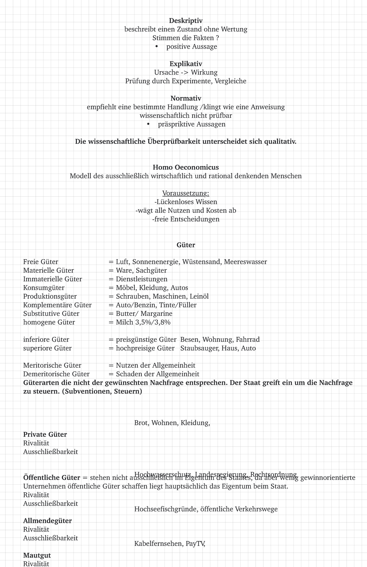 Lernzettel - KVD - Deskriptiv beschreibt einen Zustand ohne Wertung ...