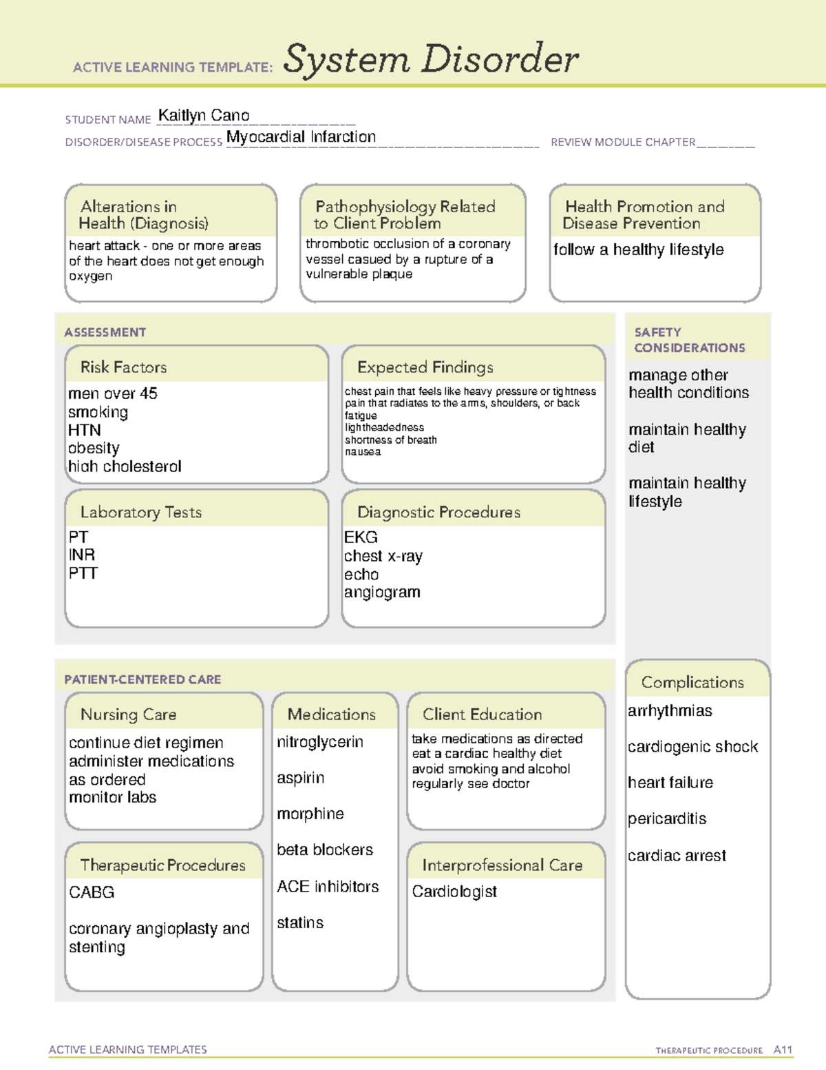 MI Template - ACTIVE LEARNING TEMPLATES THERAPEUTIC PROCEDURE A System ...
