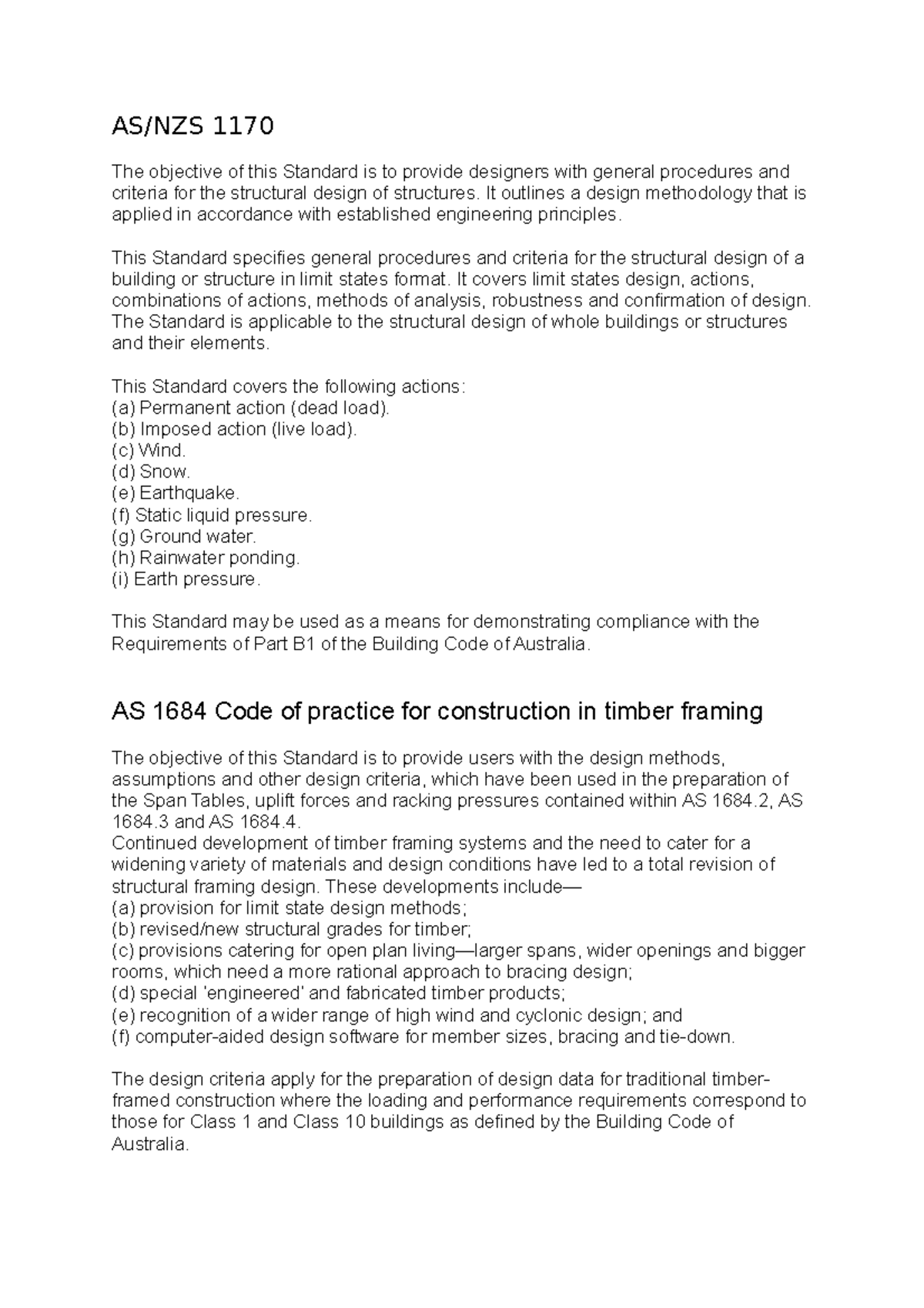 AS info - Info to help better-understand the standard codes - AS/NZS ...