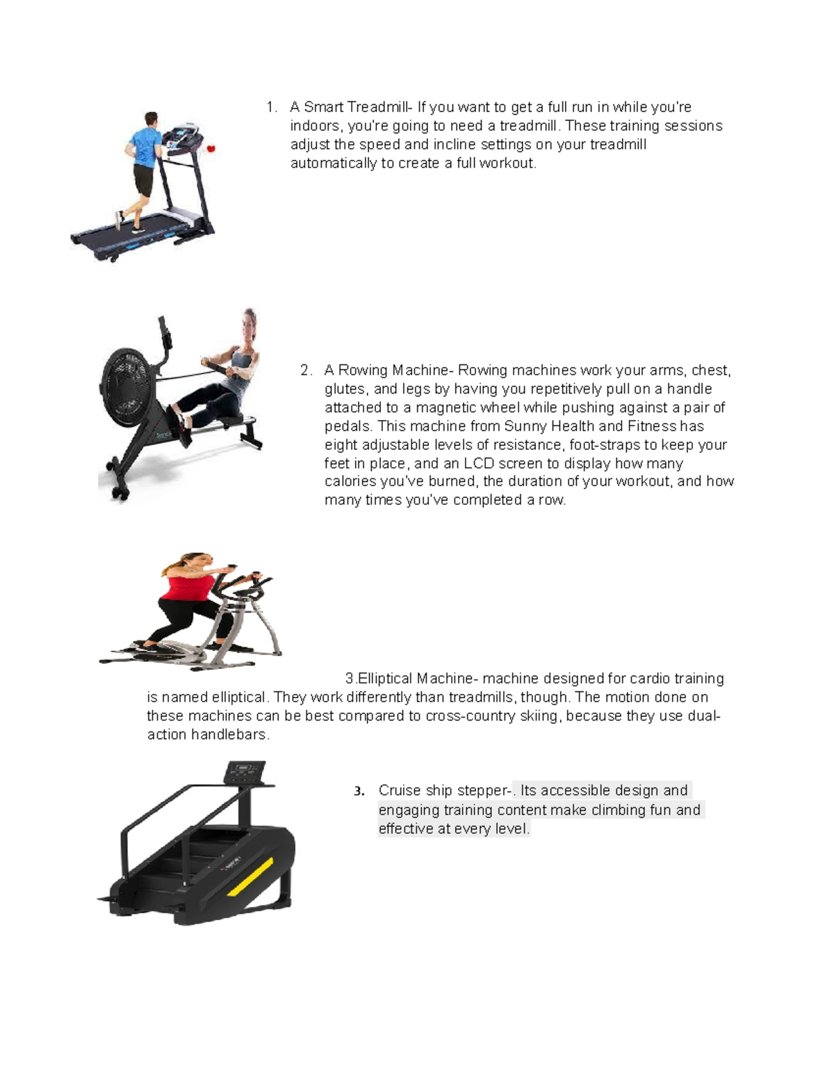 A Smart Treadmill - FOR ACADEMIC PURPOSES - A Smart Treadmill- If you ...