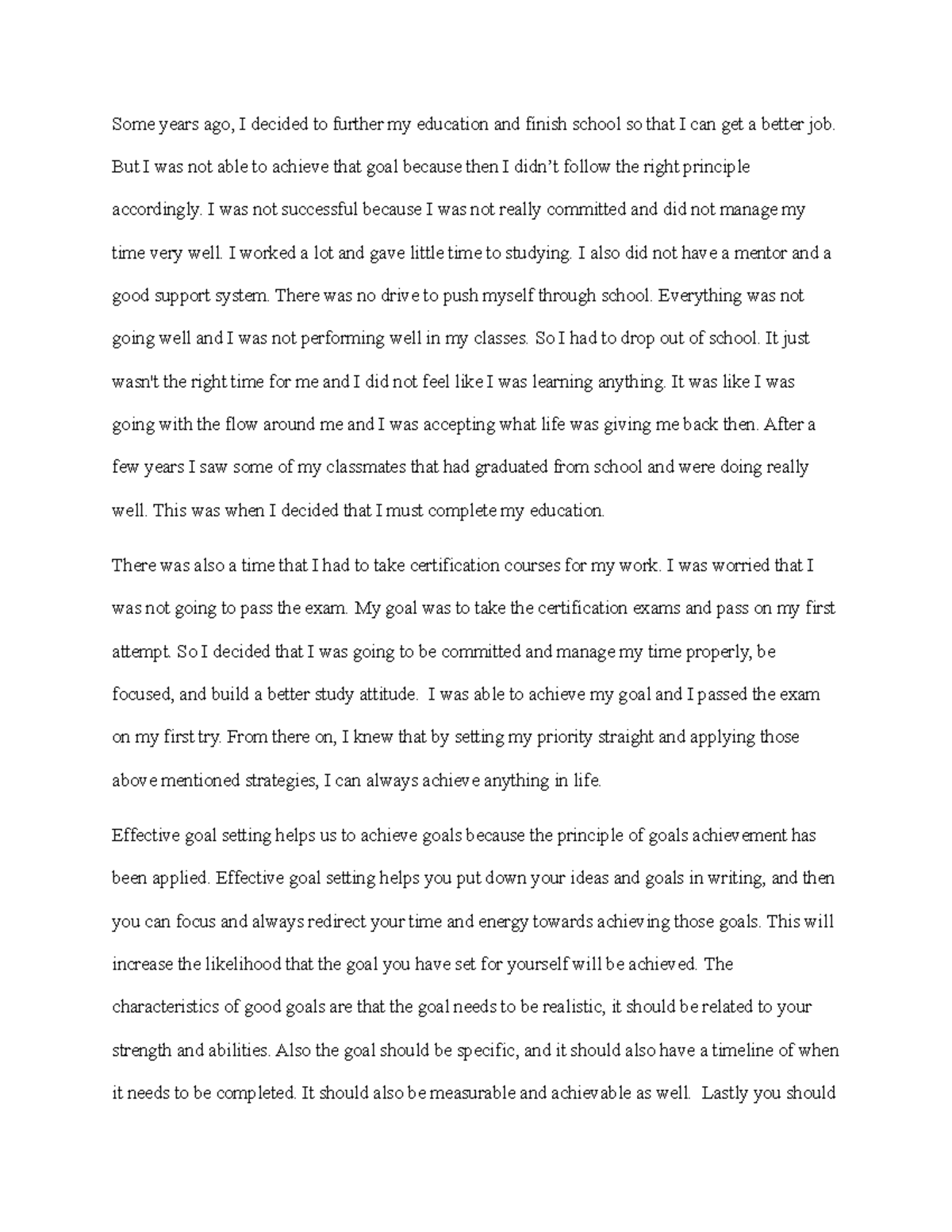 Writing Assignment Unit 7 Some Years Ago I Decided To Further My writing-assignment-unit-7-some-years-ago-i-decided-to-further-my